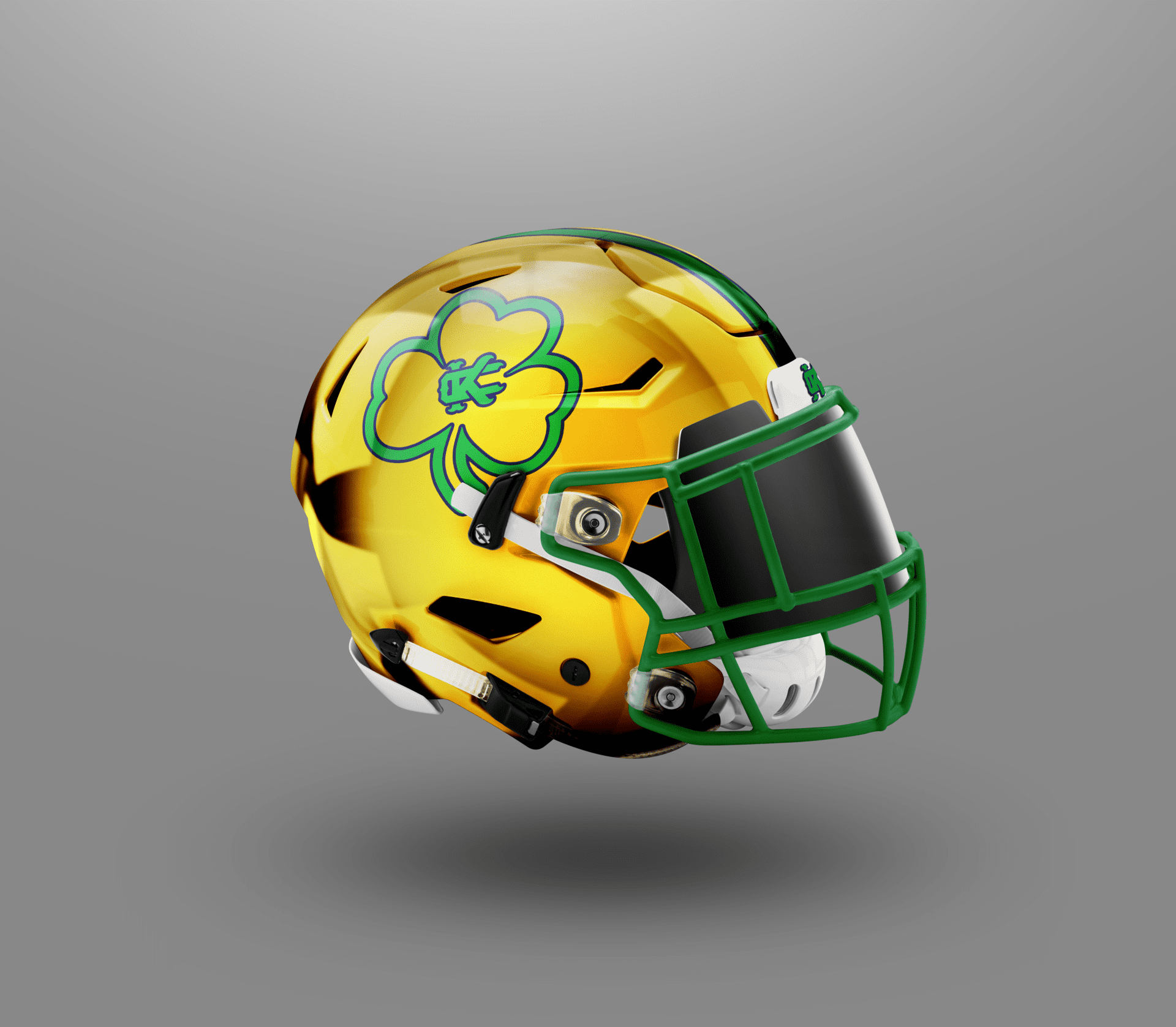 Knox Catholic helmet 3 - Five Star Preps