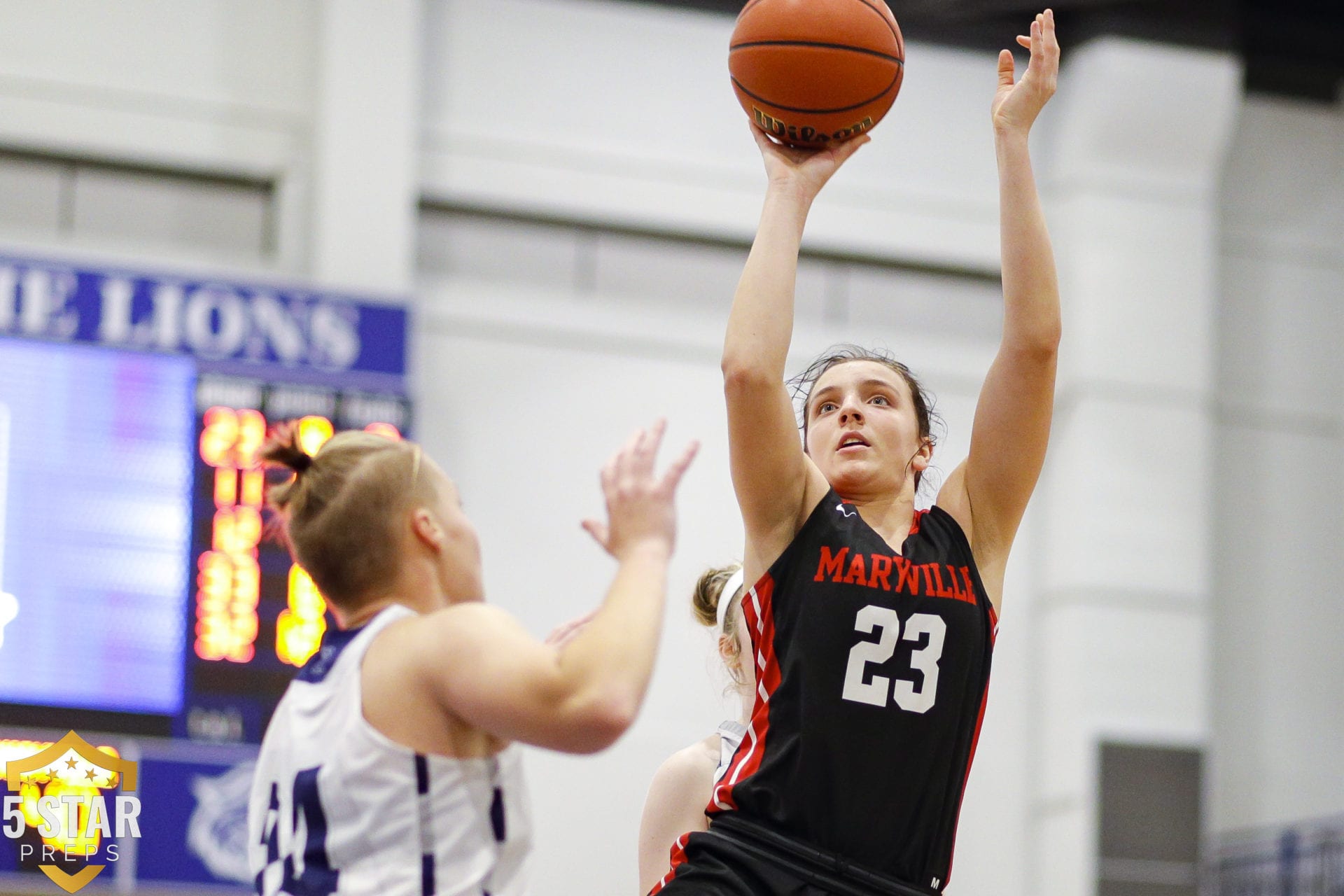 Denae Fritz and the Maryville girls' basketball team flex muscle in ...