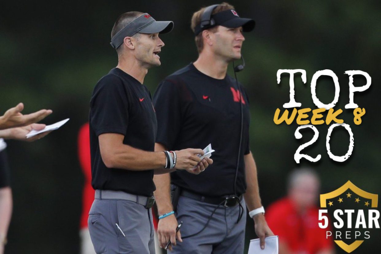 The 5Star Preps Top 20 Football Teams - Week 8 (2021) - Five Star Preps
