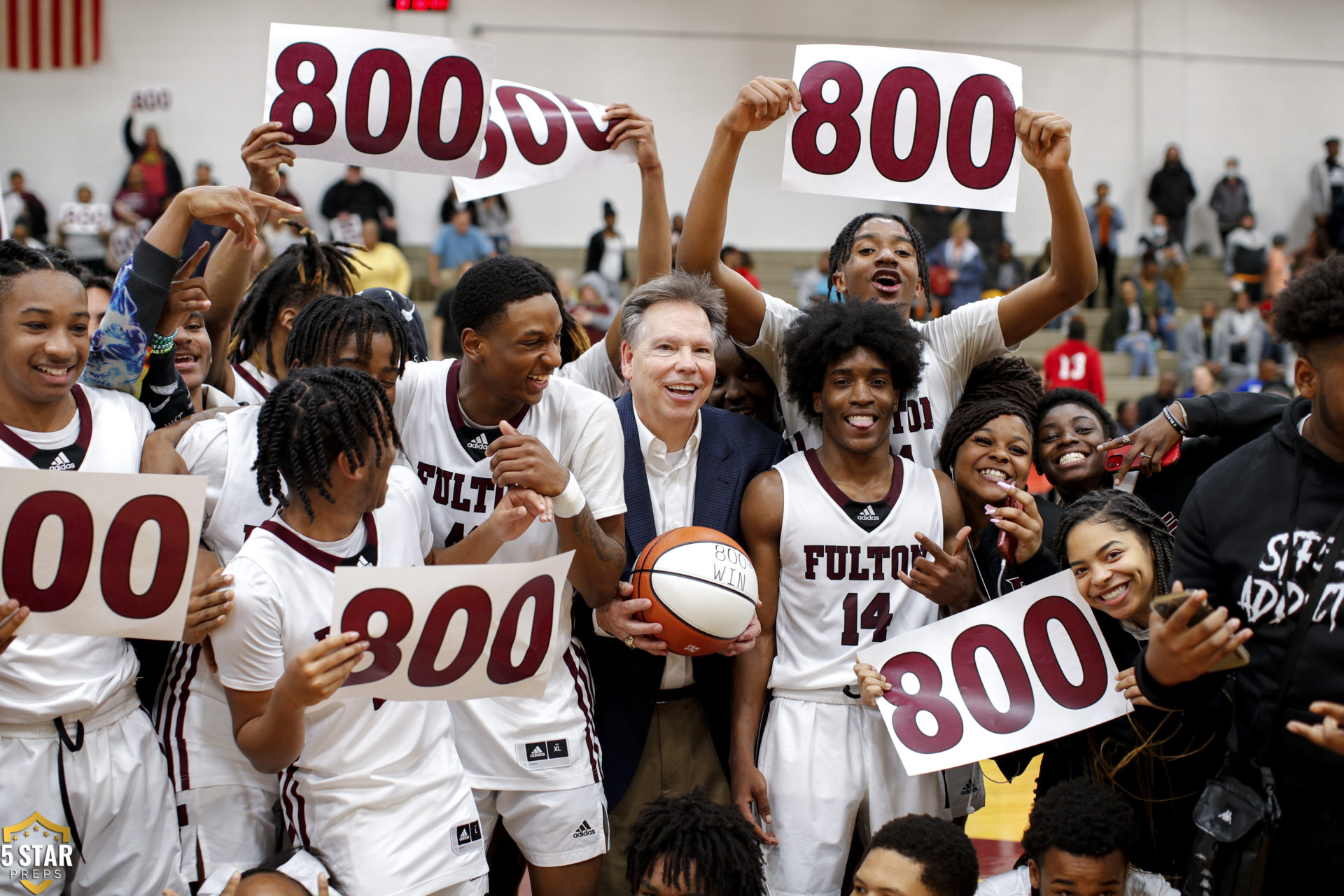 Fulton boys basketball coach Jody Wright collects 800th win as Falcons ...