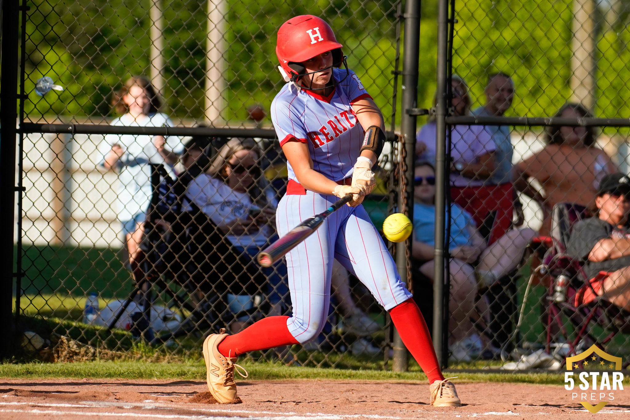 Heritage Lady Mountaineers softball deliver run-rule defeat to host ...