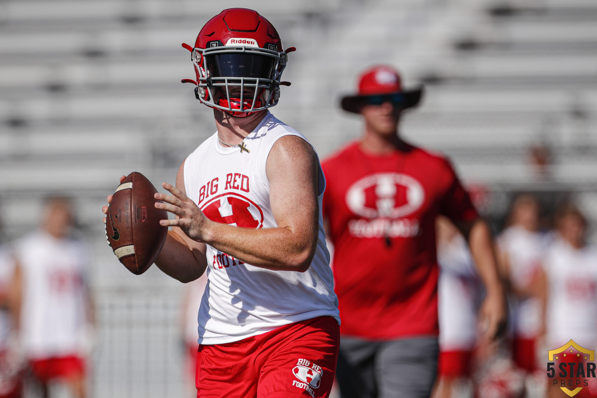 New QB, New Coach, New Offense on display Thursday for Halls Red Devils ...