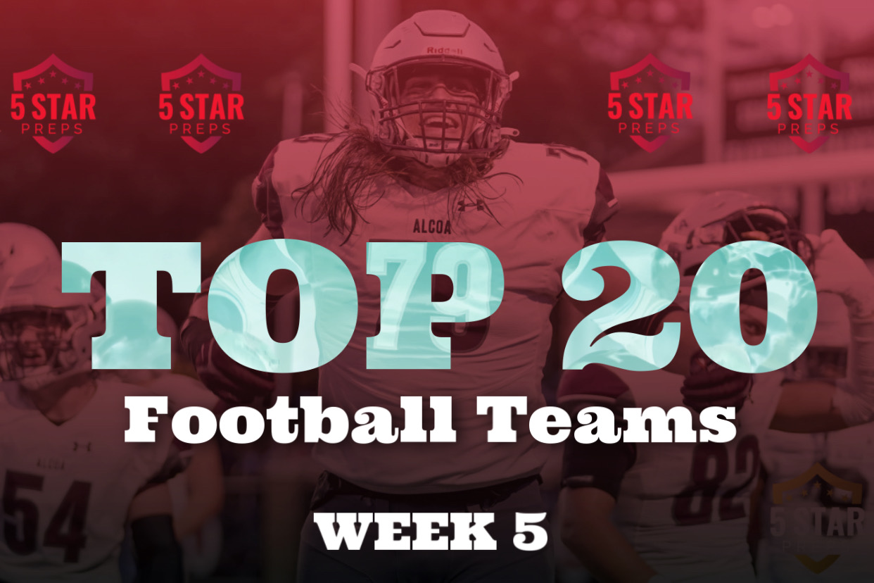 The 5Star Preps Top 20 Football Teams - Week 5 (2022) - Five Star Preps