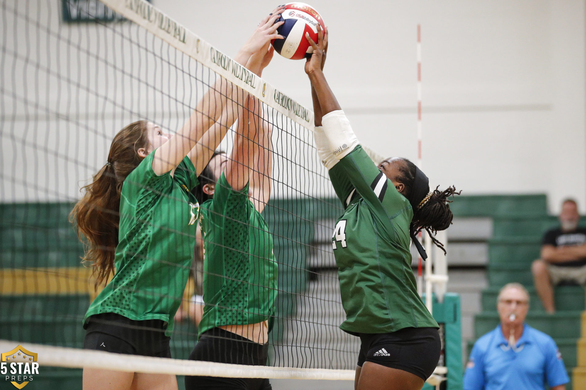 5STAR PHOTOS: Webb Lady Spartans at Catholic Lady Irish volleyball ...