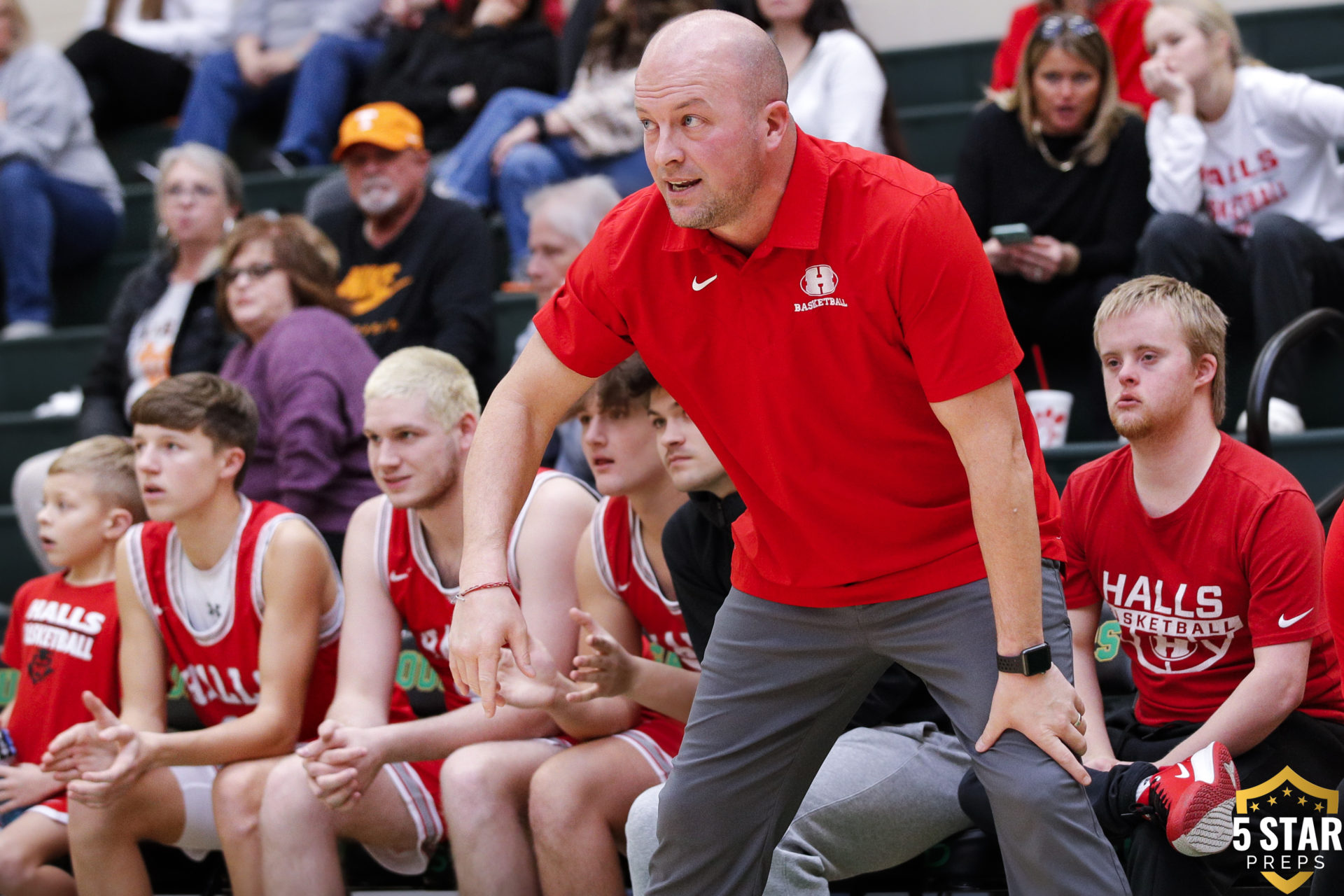 Double-double factory Chandler Gamble leads Halls to rivalry game win ...