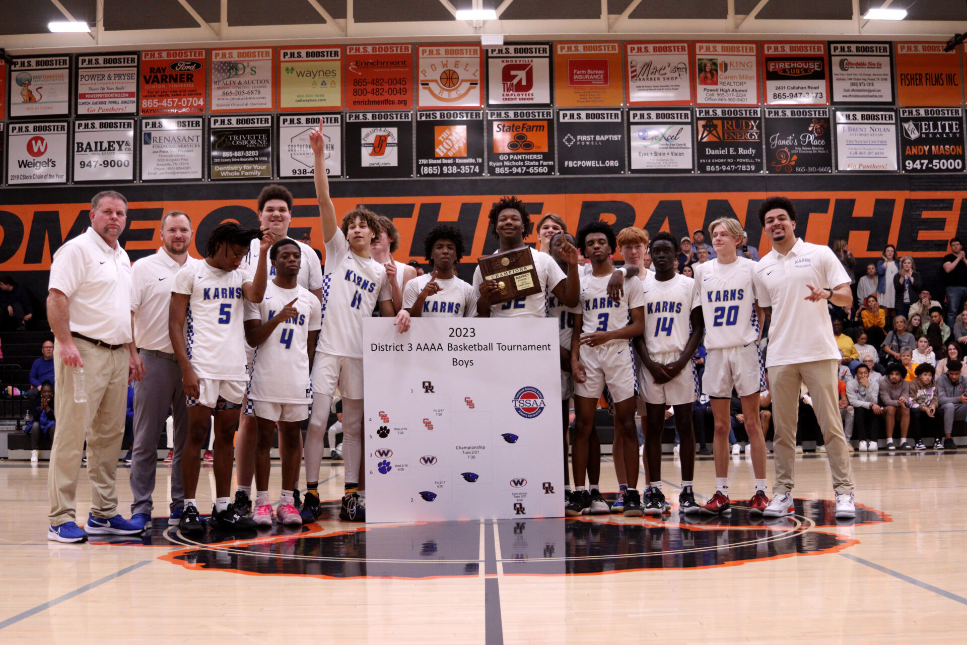 Karns Beavers race to their first District Tournament Championship ...