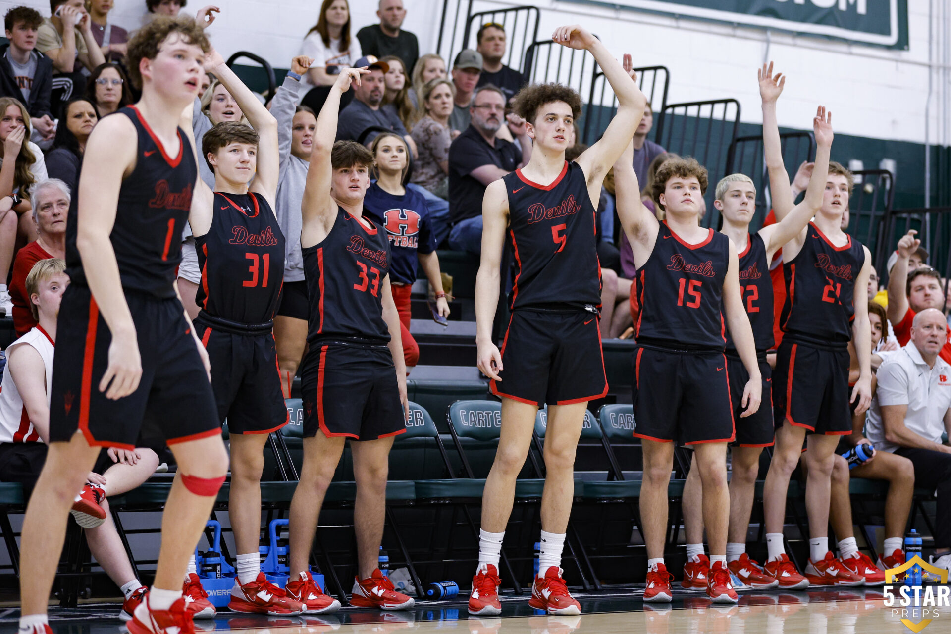 5STAR PHOTOS: Carter Hornets vs. Clinton Dragons, Anderson County ...