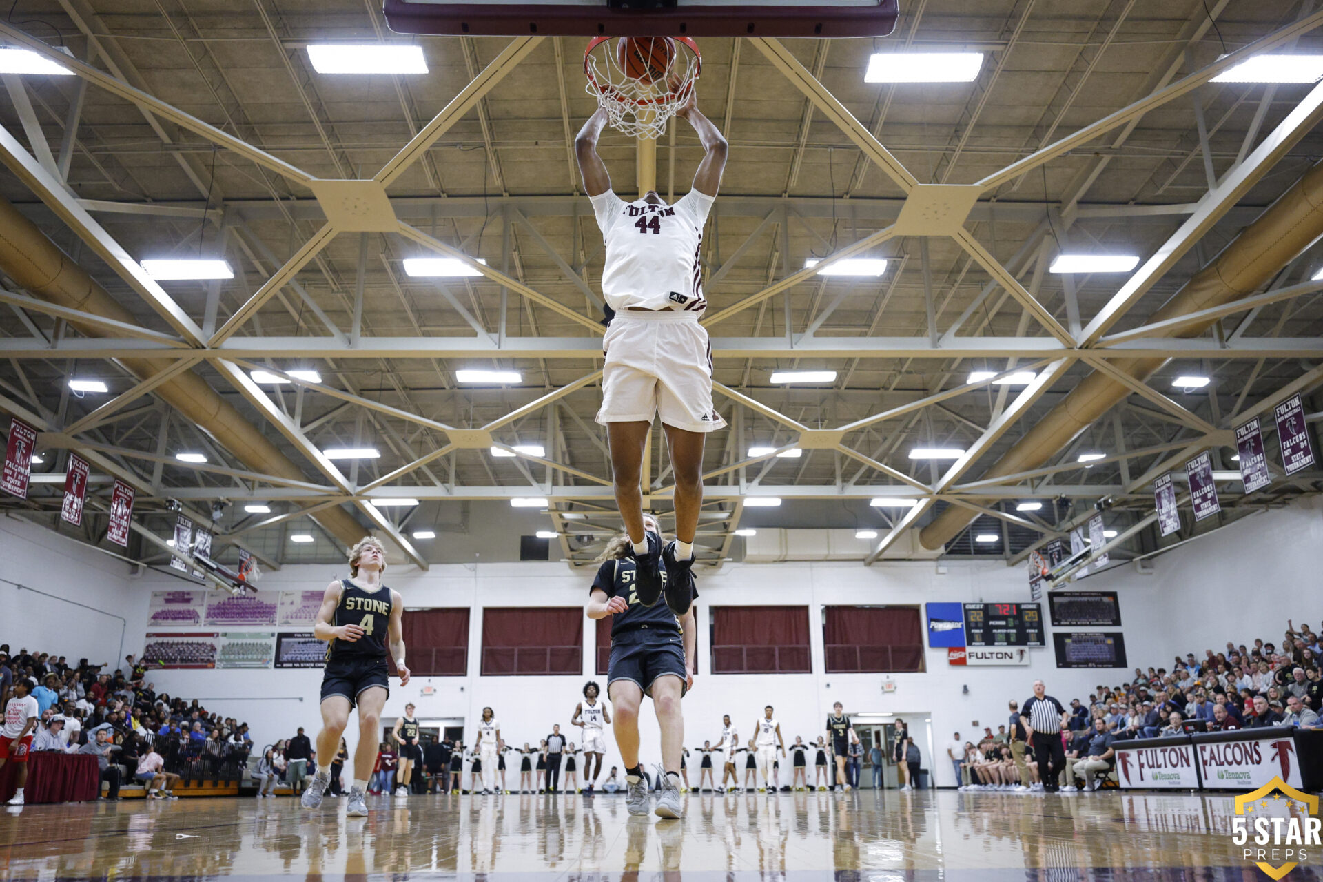Chasing No. 4: Fulton Falcons hold on against Stone Memorial and ...