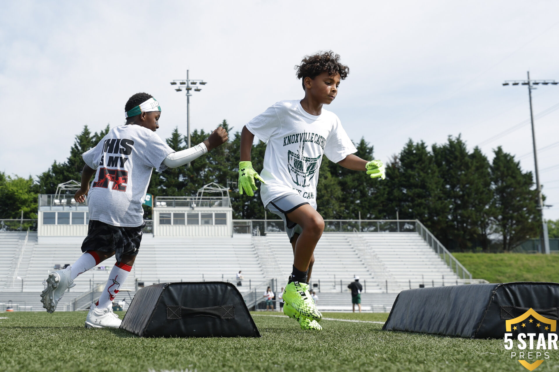 PHOTO GALLERY: Amari Rodgers, Cade Mays Football Camp at Catholic; Tee ...