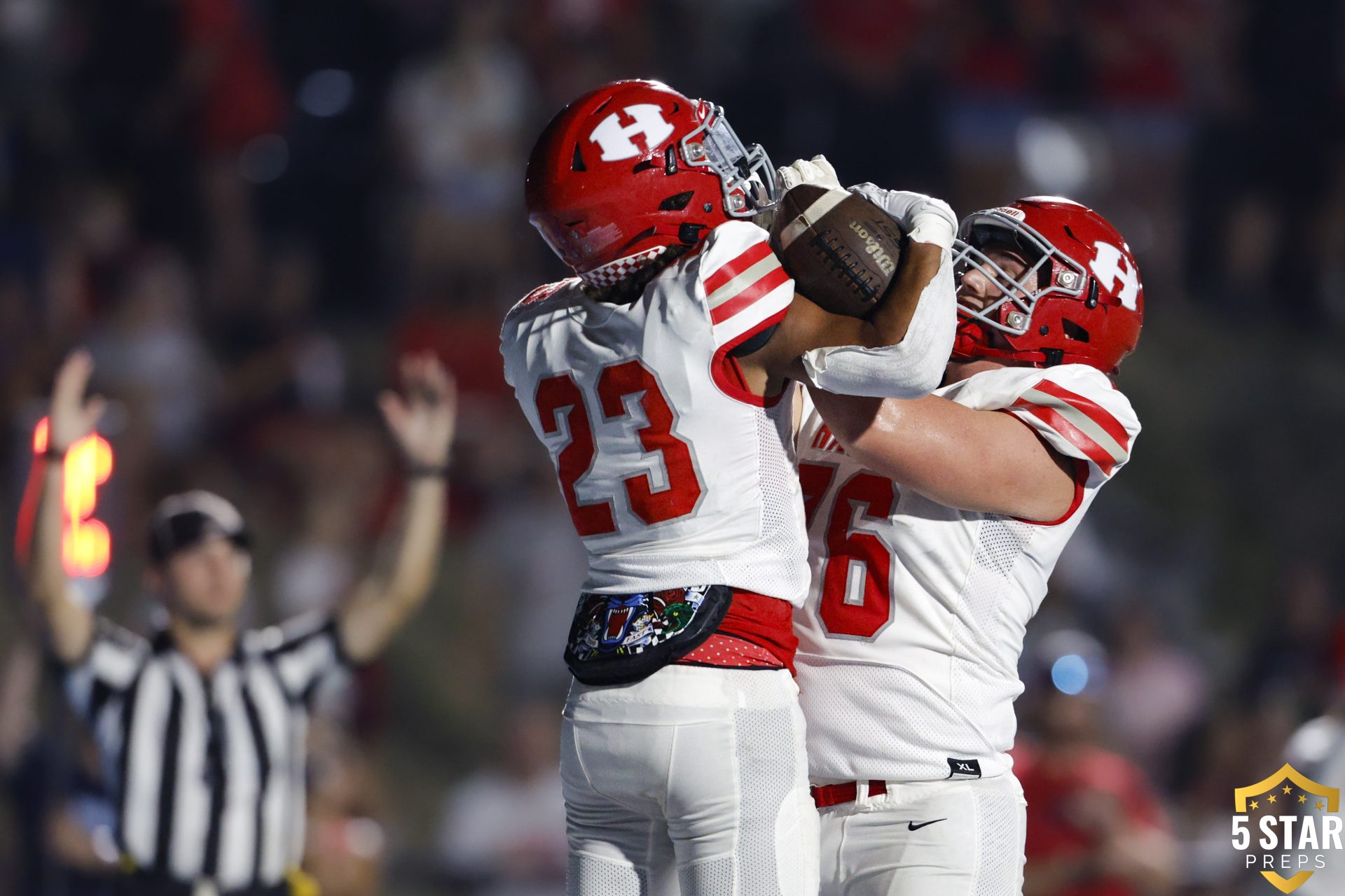 Halls Red Devils play spoilers in Gibbs' home debut, winning 24-13 in ...