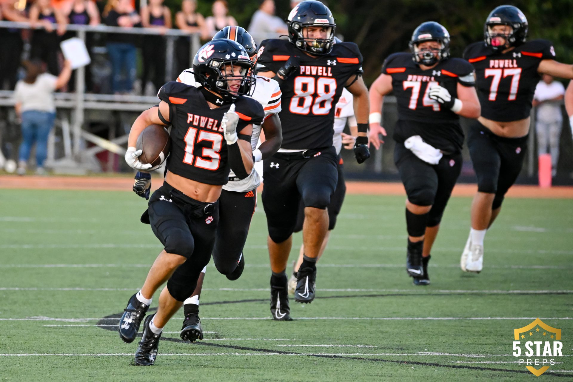 Connor Wheeler, Powell Panthers rush past Clinton, 45-27, on Thursday ...