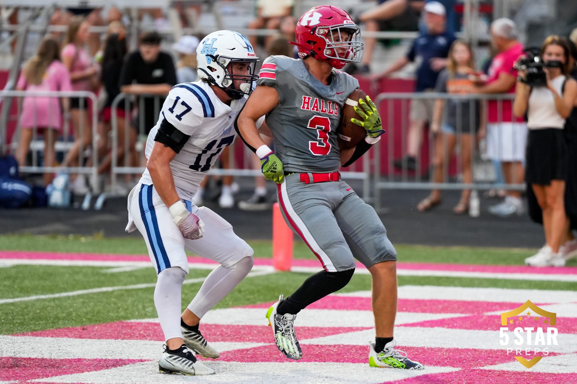 Halls Red Devils (4-0) win battle of unbeatens with Hardin Valley with ...