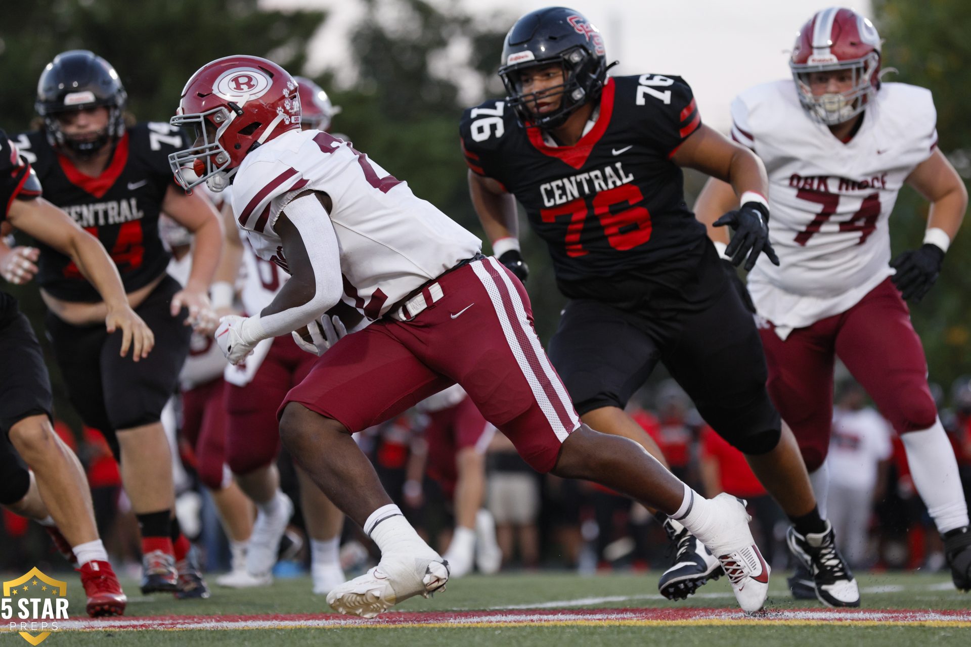 5STAR PHOTOS powered by KOC: Oak Ridge Wildcats at Central Bobcats ...