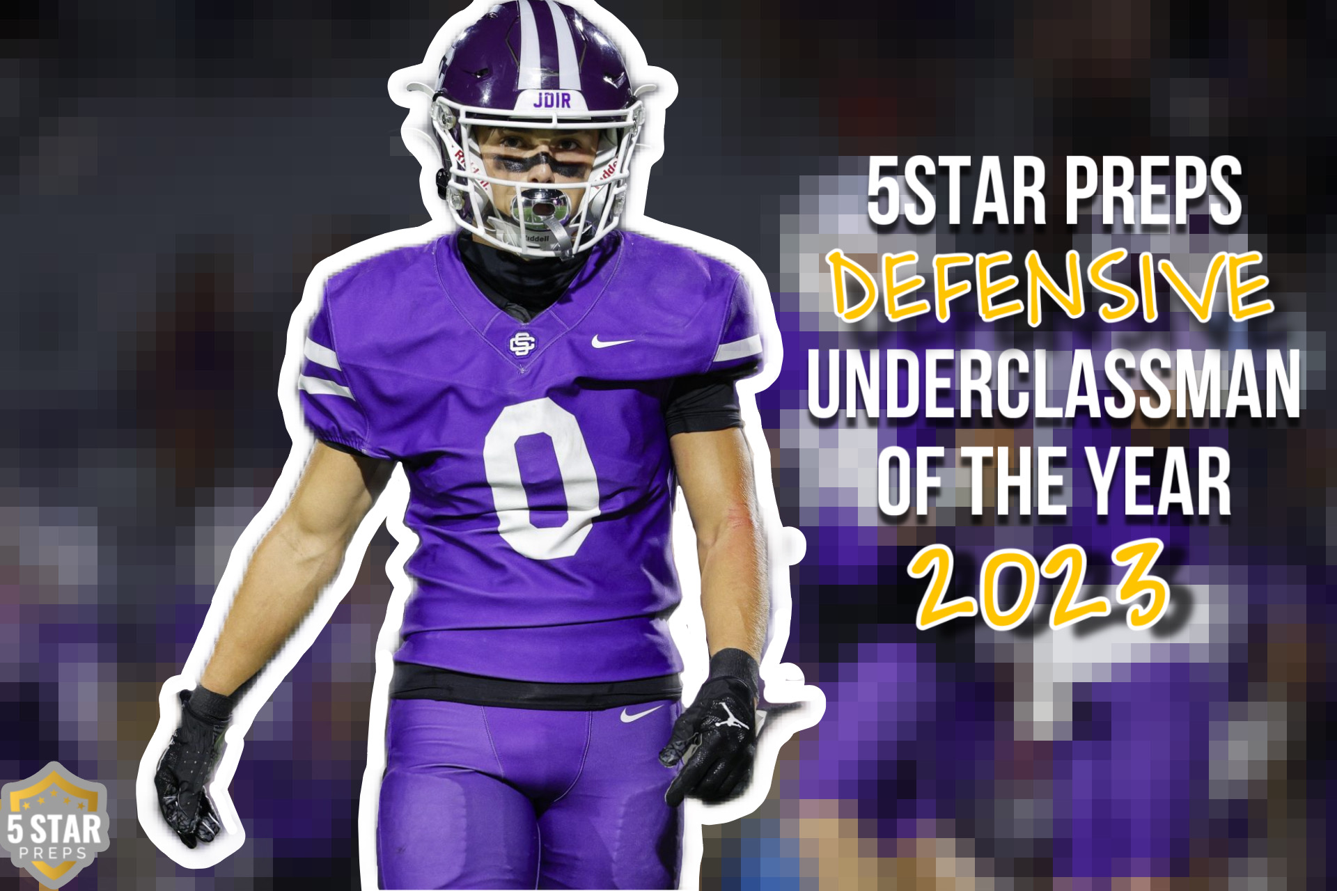 5Star Preps Defensive UNDERCLASSMAN of the Year (2023): Bryson Headrick ...