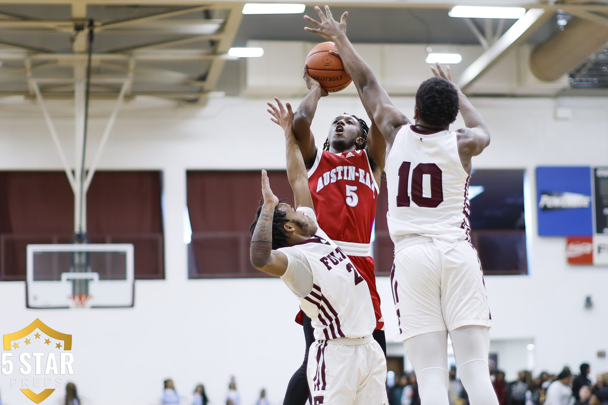 Shane Cherry (41 points) and brother Condis Cherry power Austin-East past Fulton for the first ...