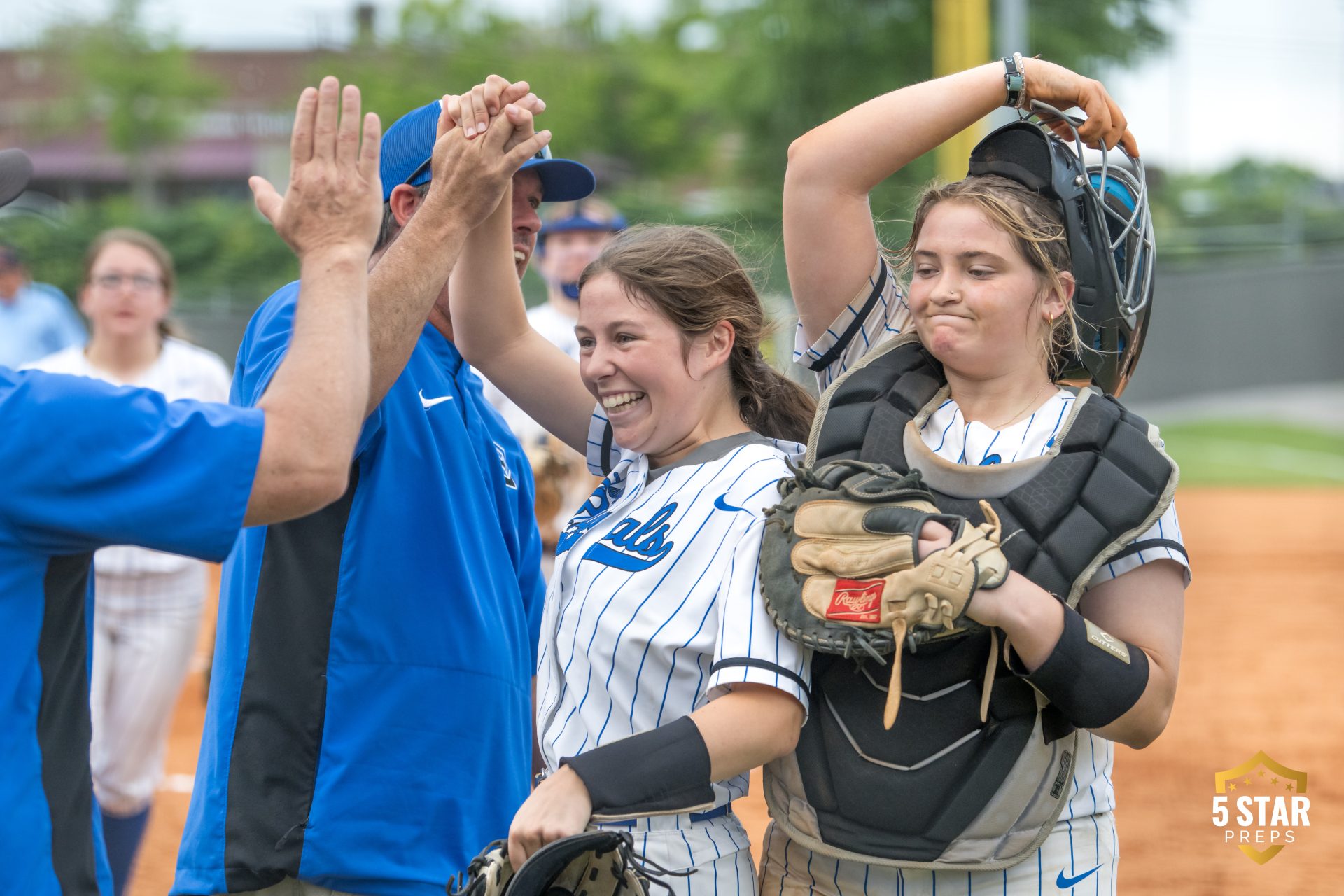 Eagleton Softball gets historic win with comeback victory Monday in District 2-2A Tournament ...