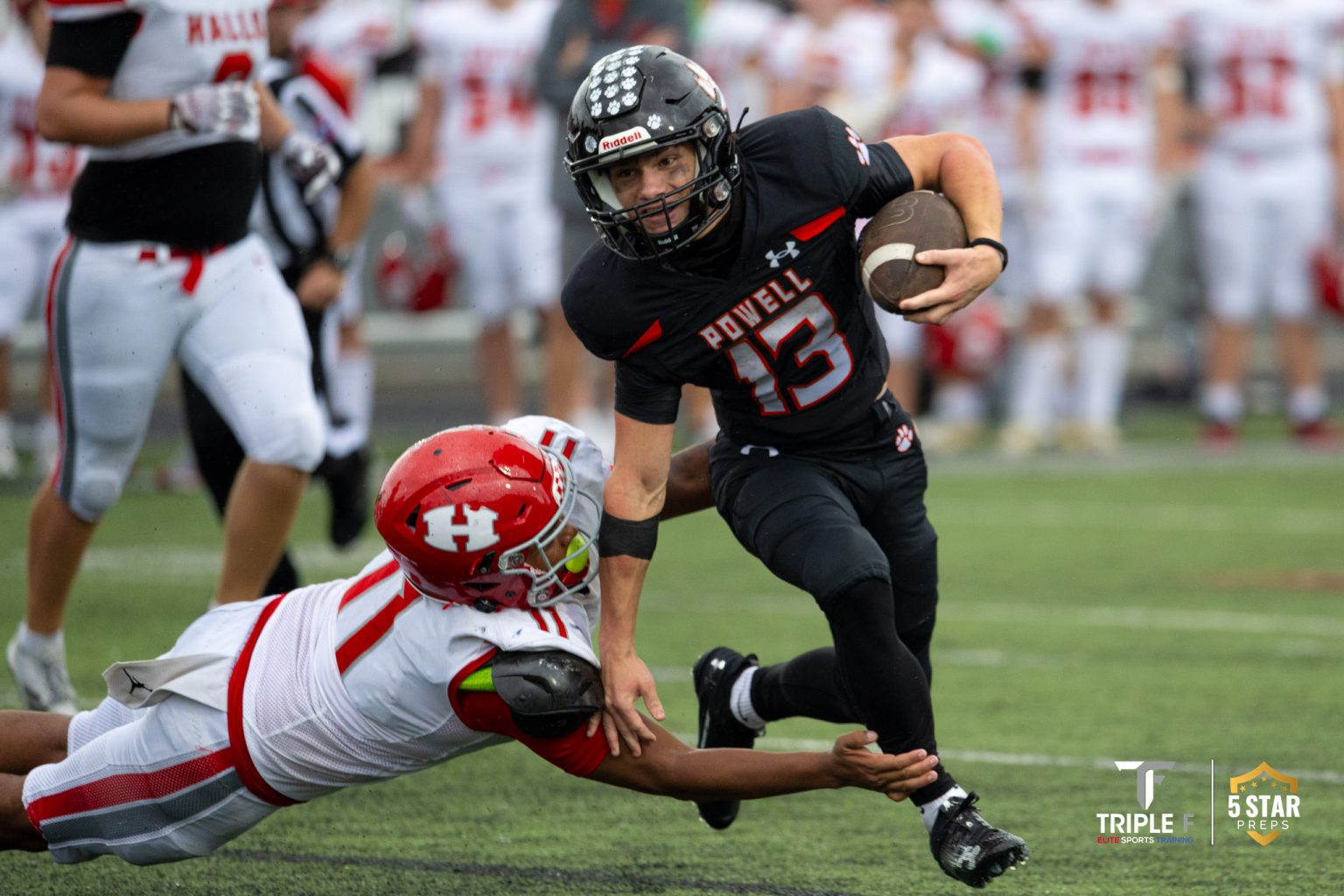 Powell Panthers defense fuels rout of rival Halls 32-7 in Battle of ...