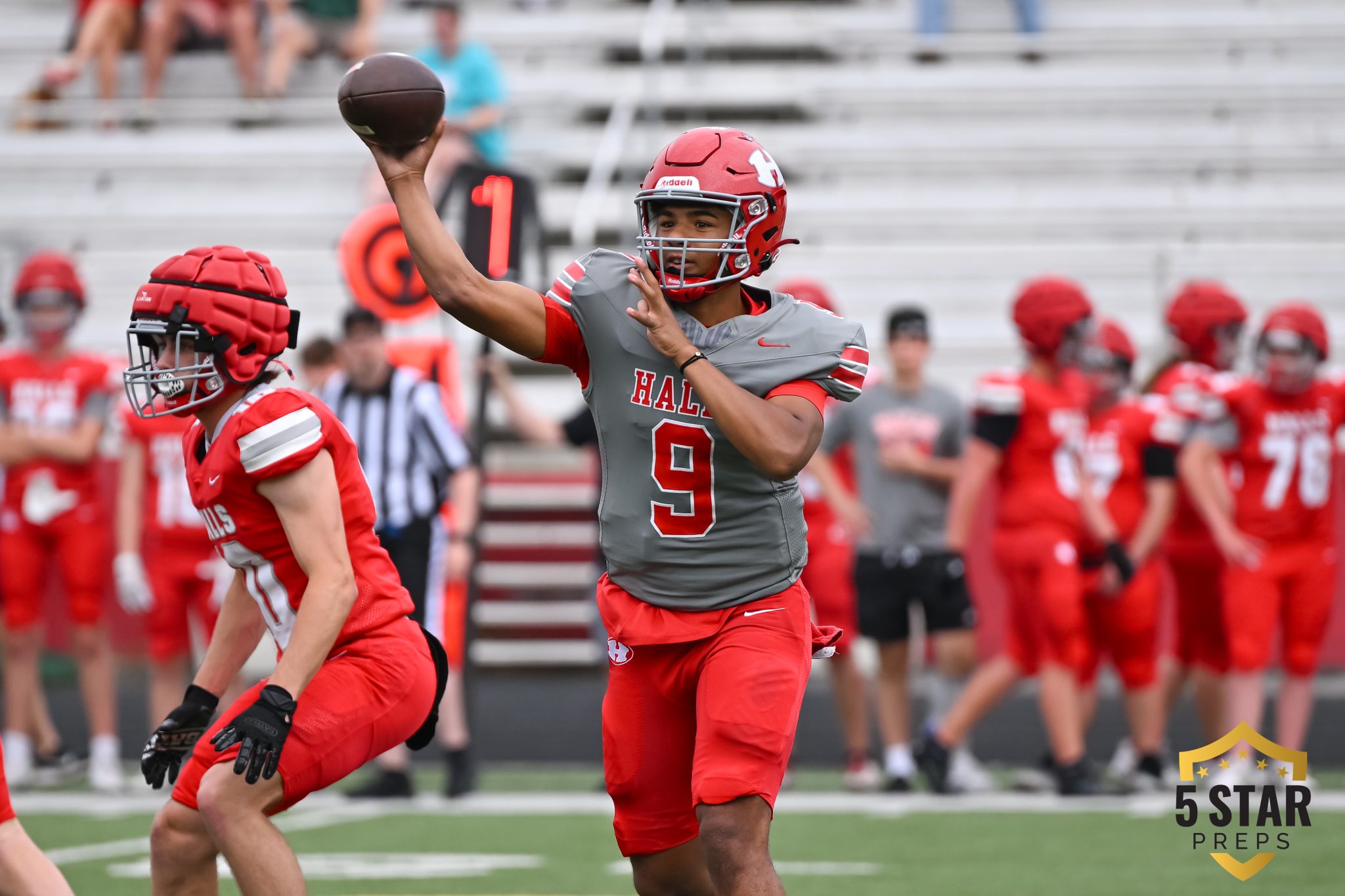 7v7 REPORT / JULY 9, 2025 — Halls Red Devils at Alcoa Tornadoes - Five ...
